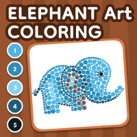 Rooster Art Coloring | Coloring Game for Kids