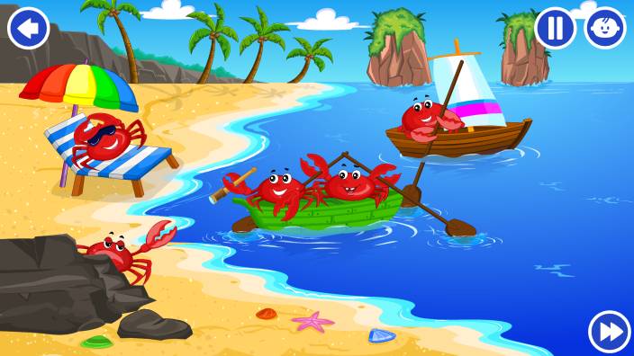 Crab Song For Kids | Songs For Your Kids - KidloLand