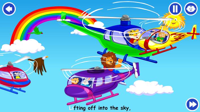 Helicopter Song For Kids | Songs For Your Kids - KidloLand
