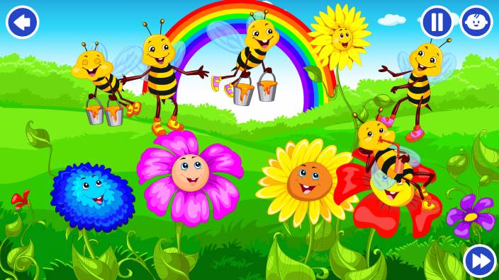 Honey Bee Nurasery Rhymes | Songs For Your Kids - KidloLand