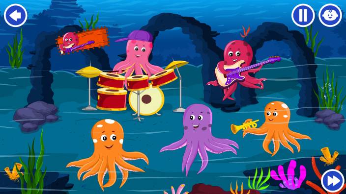 The Octopus Song | Songs For Your Kids - KidloLand
