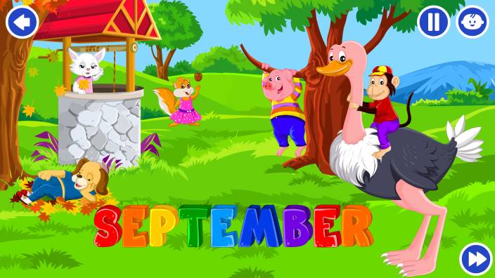 September Song | Songs For Your Kids - KidloLand