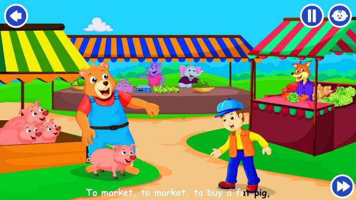 To Market To Market Poem | Songs For Your Kids - KidloLand